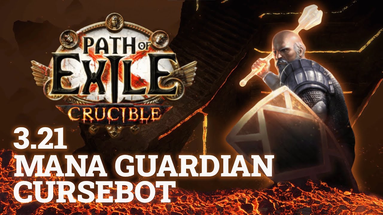 Mana Guardian Cursebot support build is really strong for trio/party ...