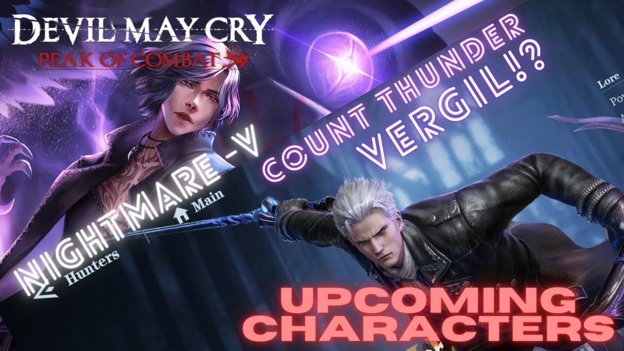 DMC POC UPCOMING CHARACTERS DISCUSSION (NIGHTMARE V, DEVIL CLAW NERO ...