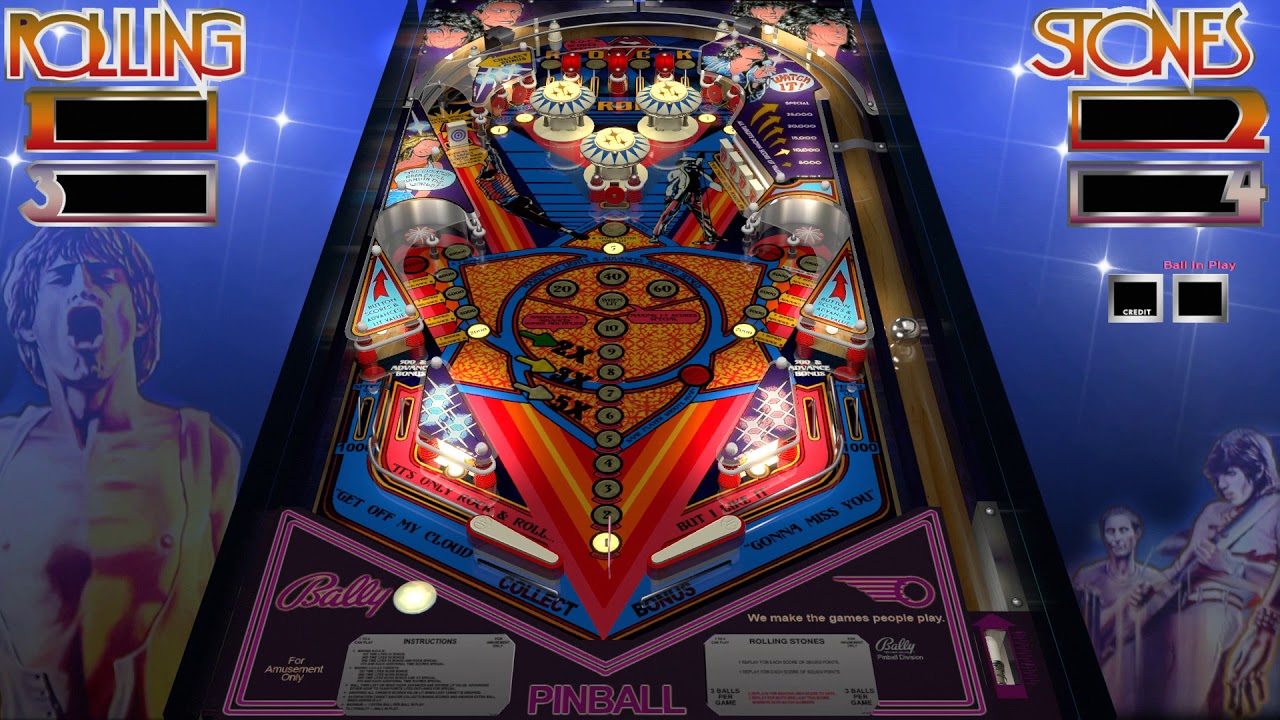 Rolling Stones Pinball (Music MOD) VPX - YouTube