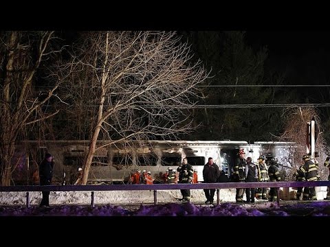 New York'ta tren kazası: En az 7 ölü