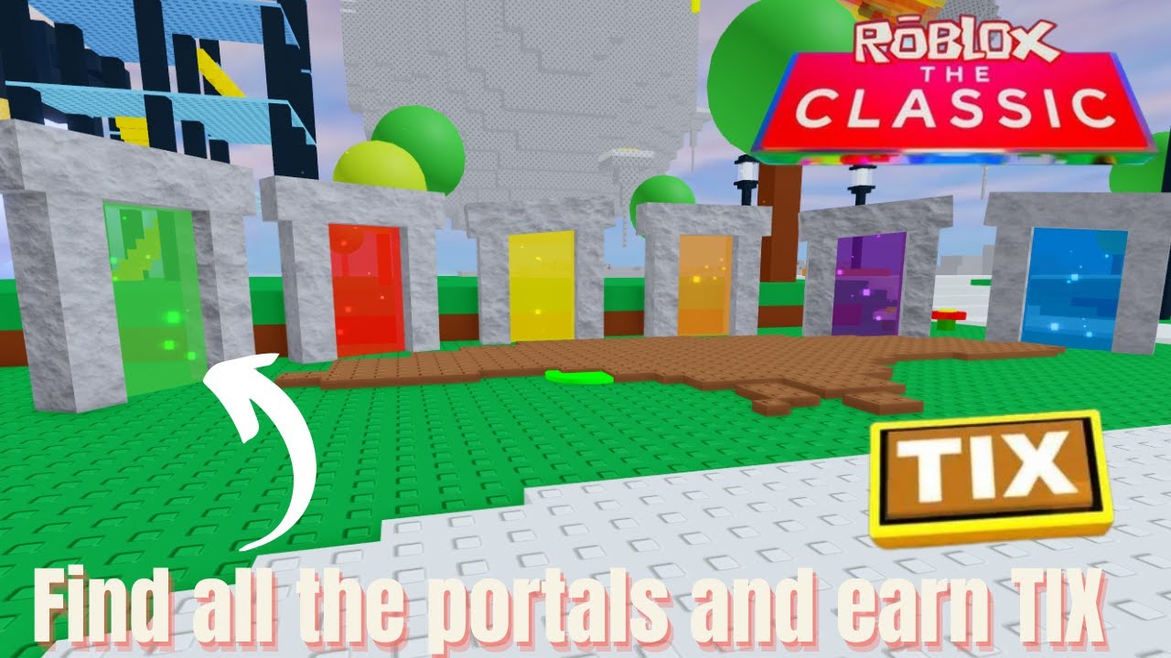 ROBLOX EVENT HUB ALL 6 PORTALS LOCATIONS // ROBLOX CLASSIC EVENT ...