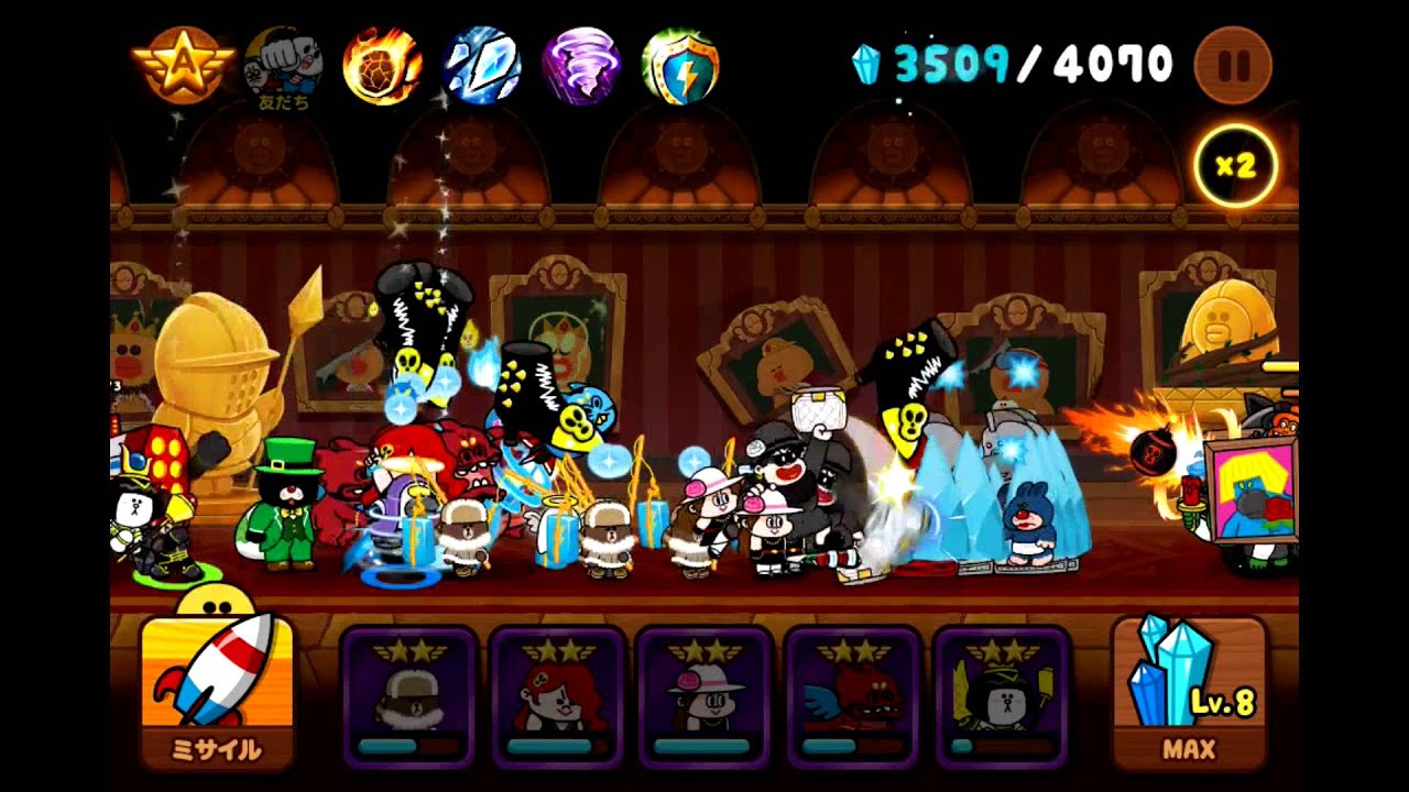 Line Rangers 324 free rangers LINE レンジャー 攻略 - YouTube