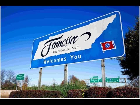 Tennessee state line from Georgia - YouTube