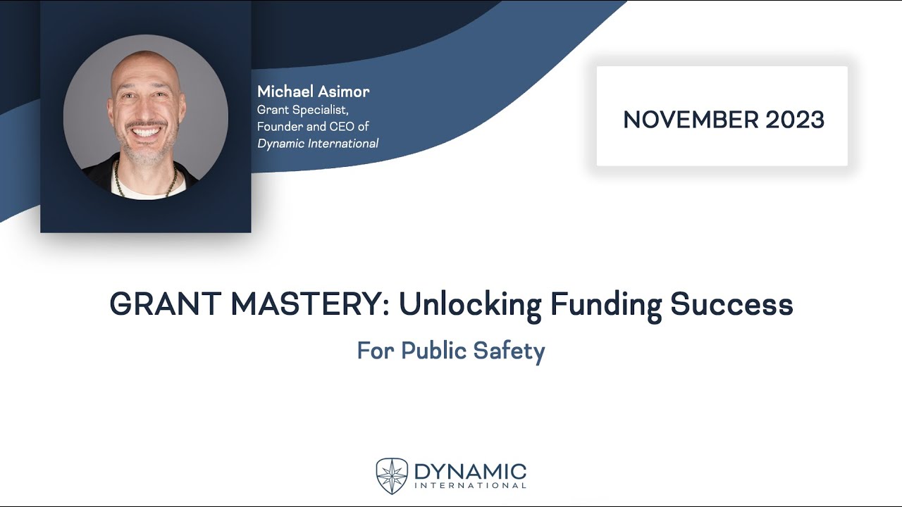 [November 2023] Grant Mastery, Unlocking Funding Success for Public ...