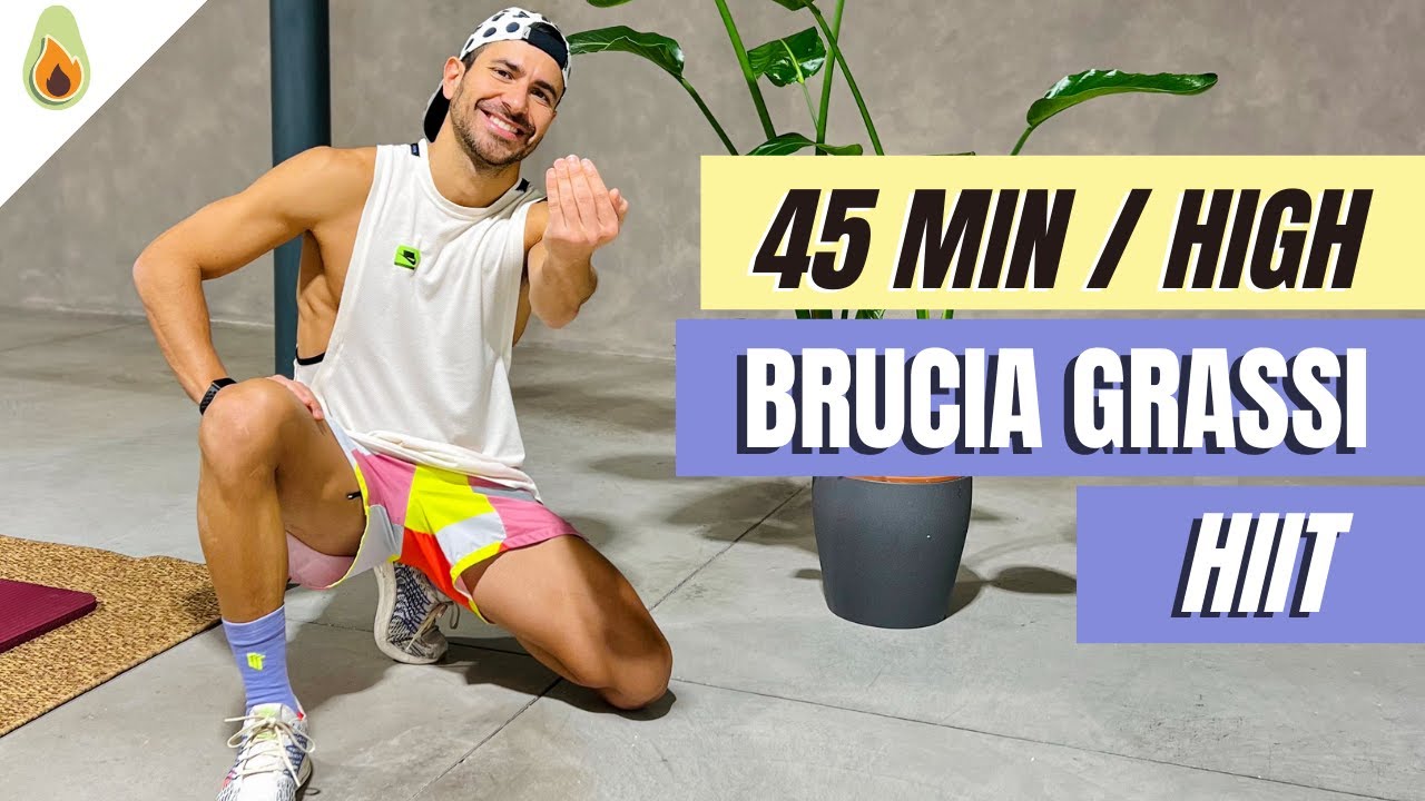 BRUCIA GRASSI HIIT - allenamento completo | Cotto al Dente - YouTube