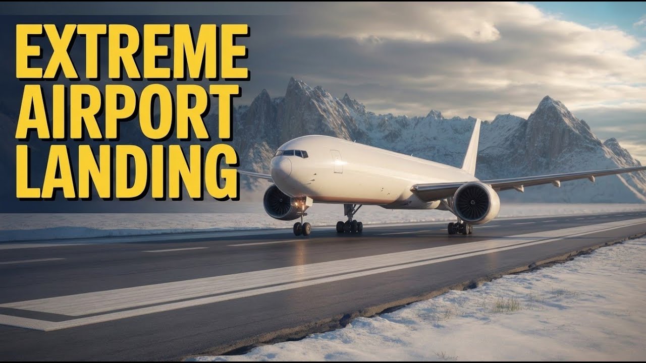 FedEx 777F Heavy Cargo Landing at the Most Extreme Airport - YouTube