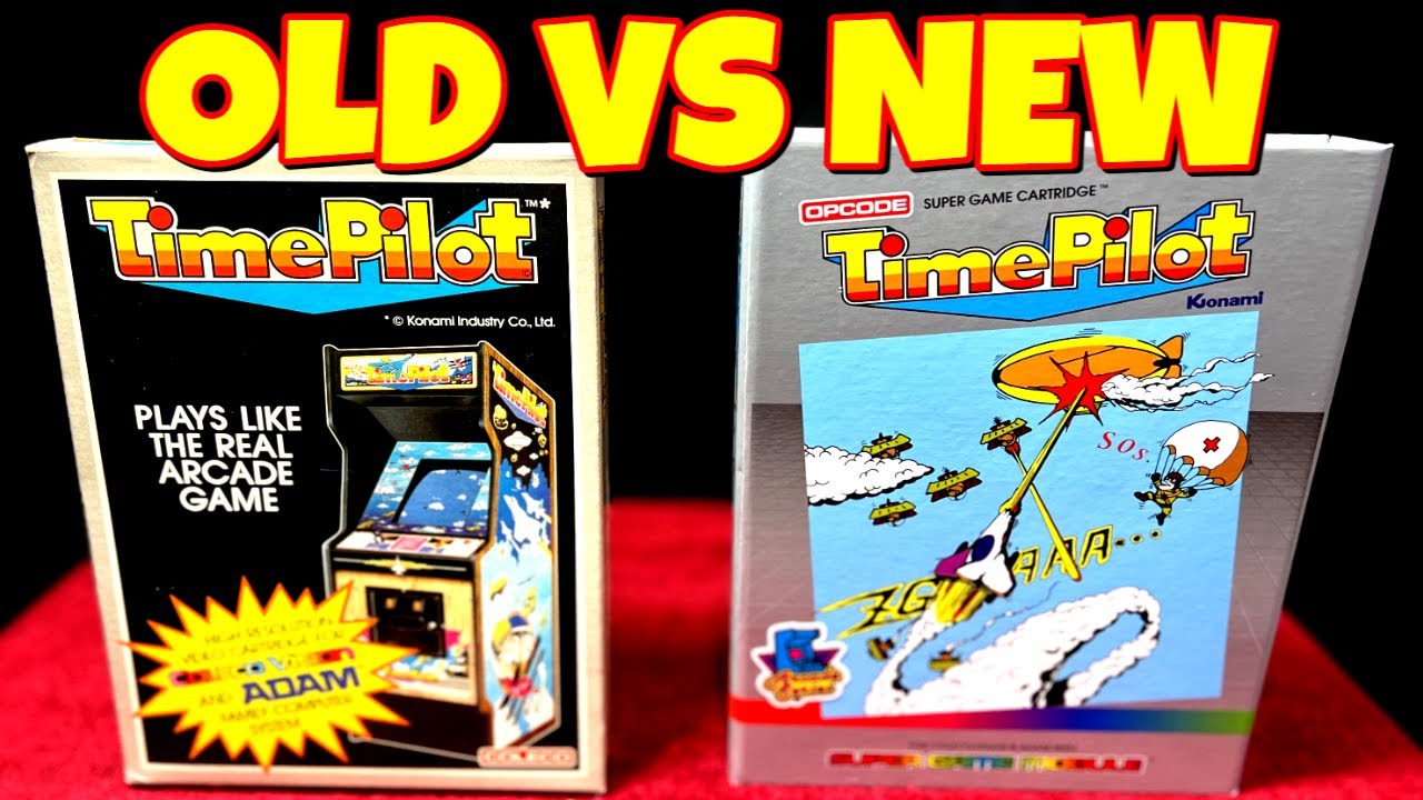 Old School Vs New: Colecovision Time Pilot Comparison! - YouTube