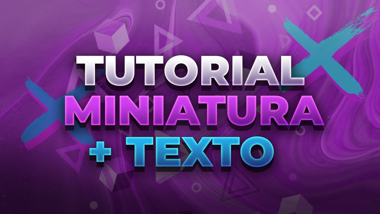 Como hacer MINIATURAS TIPO TEXTO en PHOTOSHOP FACIL | TUTORIAL #2 ...