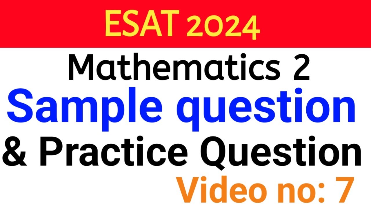 Engineering and science admission test | ESAT | ESAT UK | maths ...