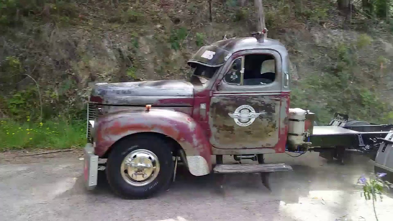 Detroit Diesel Rat Rod - "Little Miss Obnoxious" - YouTube