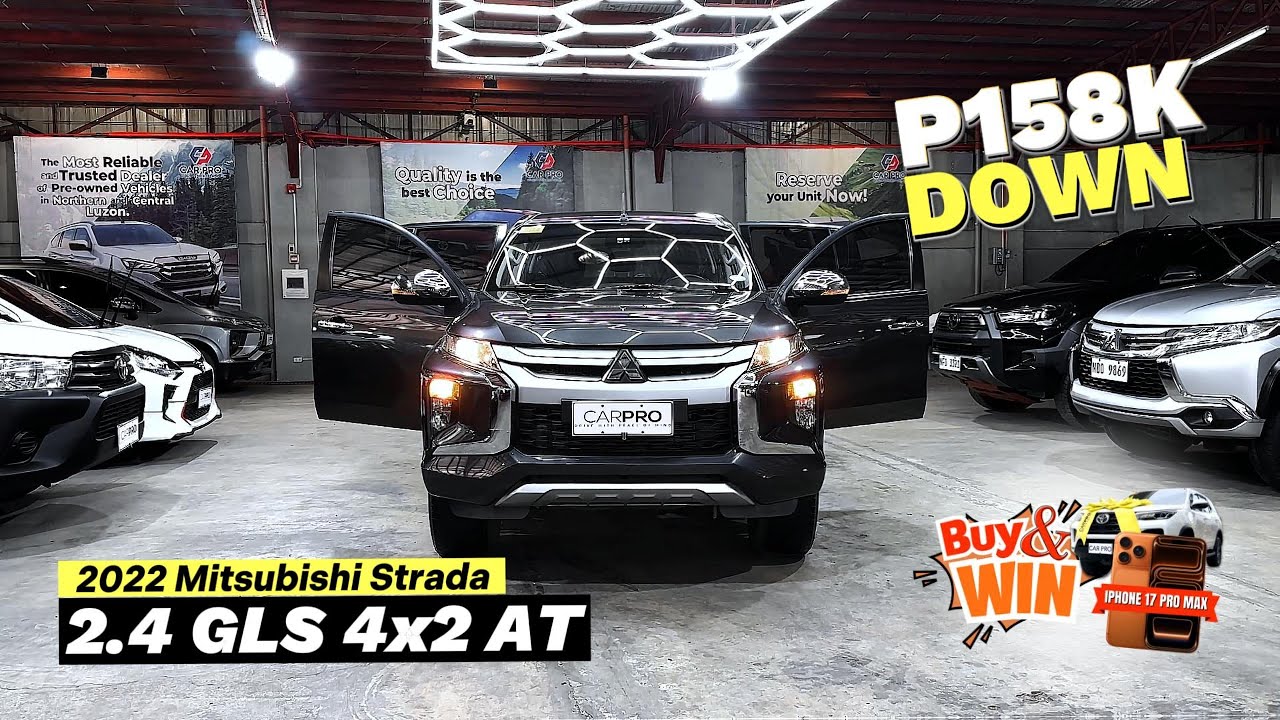2022 MITSUBISHI STRADA 2.4 GLS 4X2 AT - YouTube