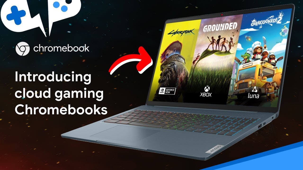 The World's FIRST Cloud Gaming LAPTOPS - YouTube