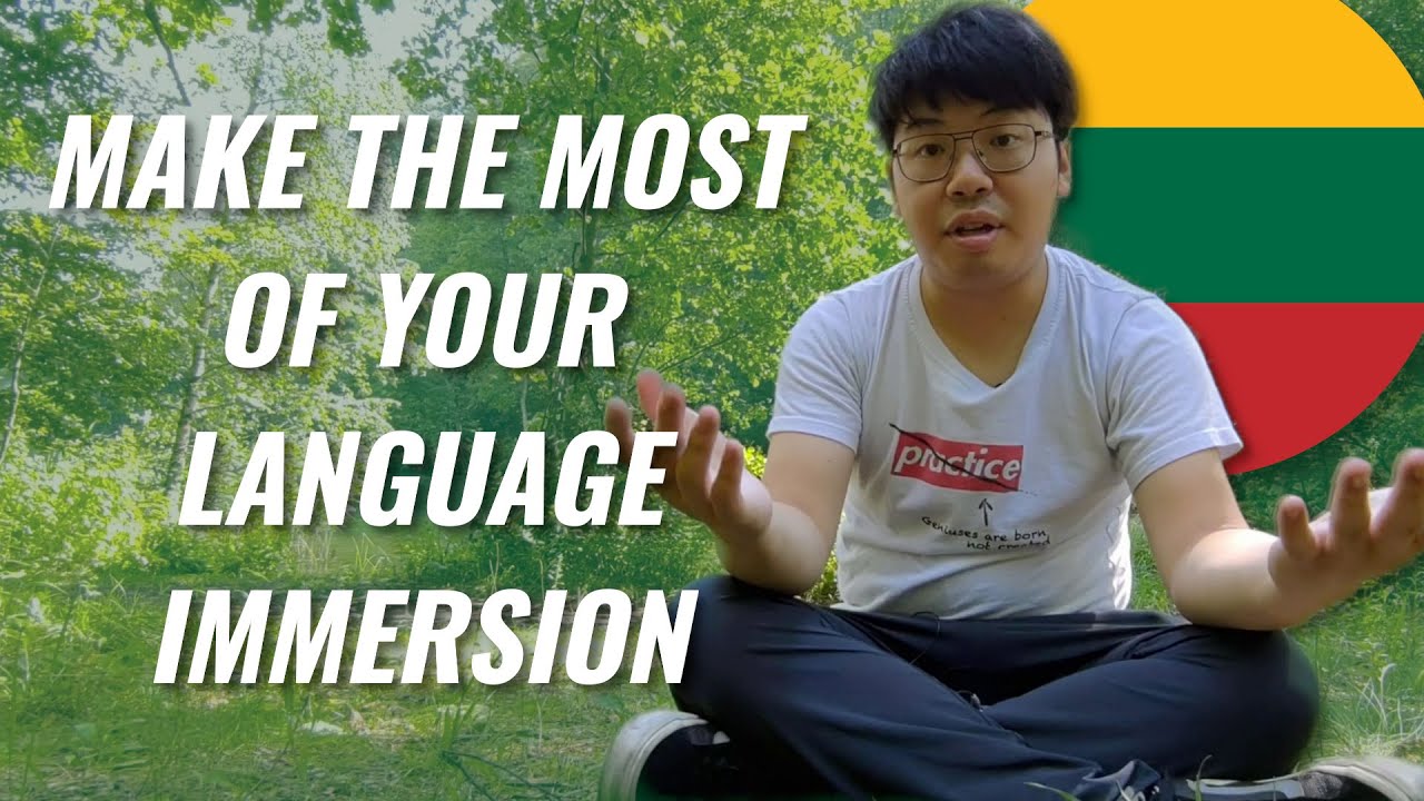 The Best Language Immersion Experience I've Ever Had 🇱🇹 - YouTube