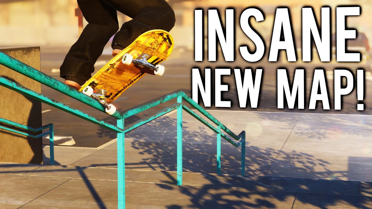This NEW Skater XL Map Is Absolutely UNREAL - Amazing Street Spots And ...