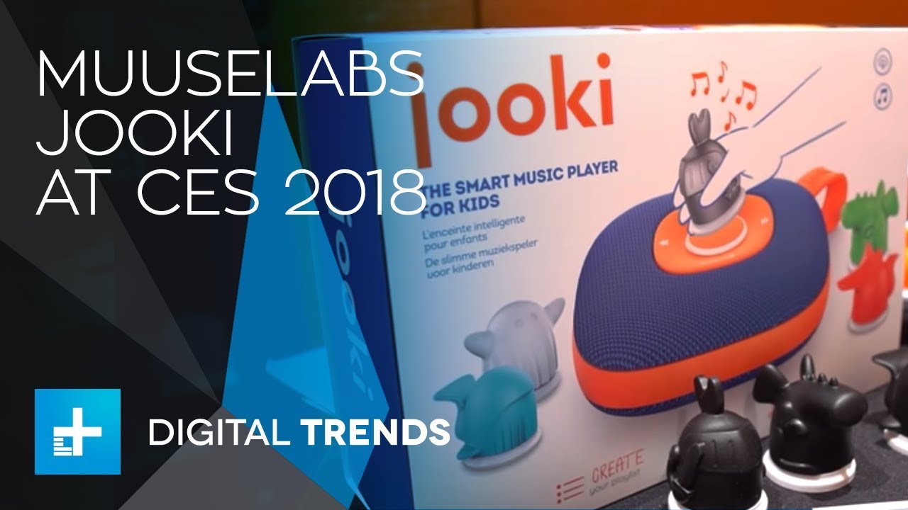 Muuselabs Jooki Jukebox for Kids at CES 2018 - YouTube