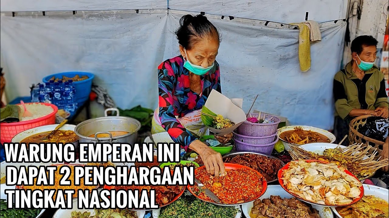 Warung Emperan Ini Dapat 2 Penghargaan Tingkat Nasional - YouTube