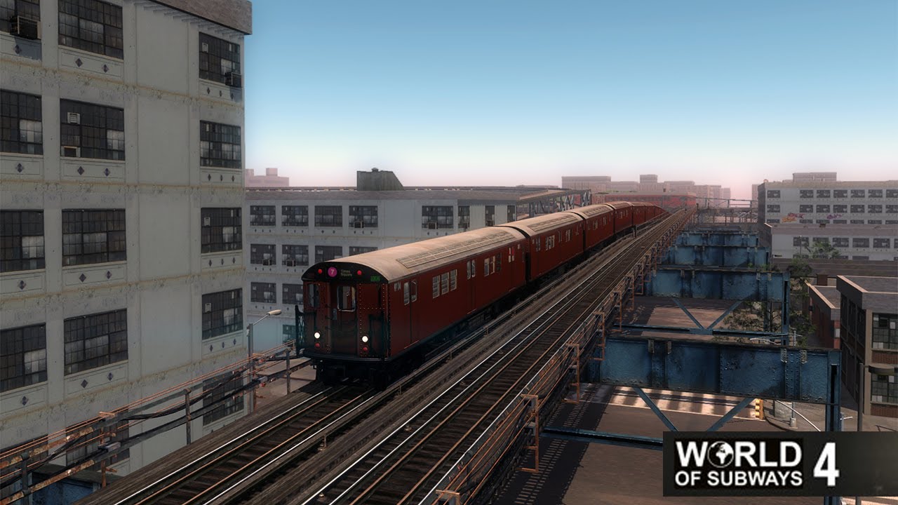 World of Subways 4 - New York Line 7 | Full route | Unedited | Max ...