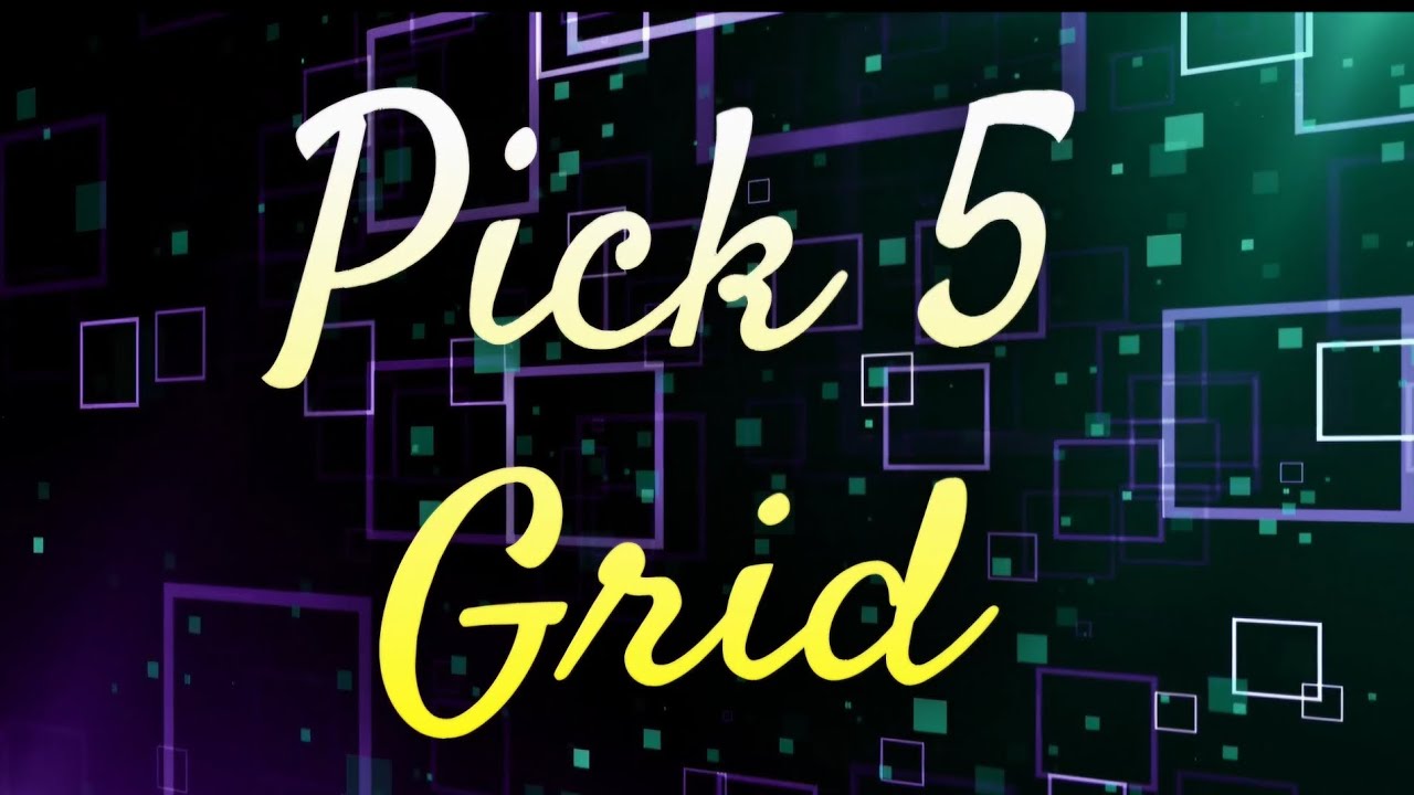 Pick 5 Lottery Grid for 1/16/25 Winning Strategy Workout #Lottery # ...