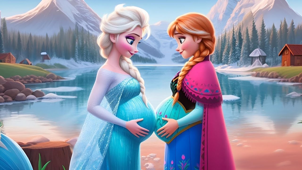 🆕🎶Elsa & Anna's Happily Ever After: The Blessing of Twin Babies ️👶👶 ...