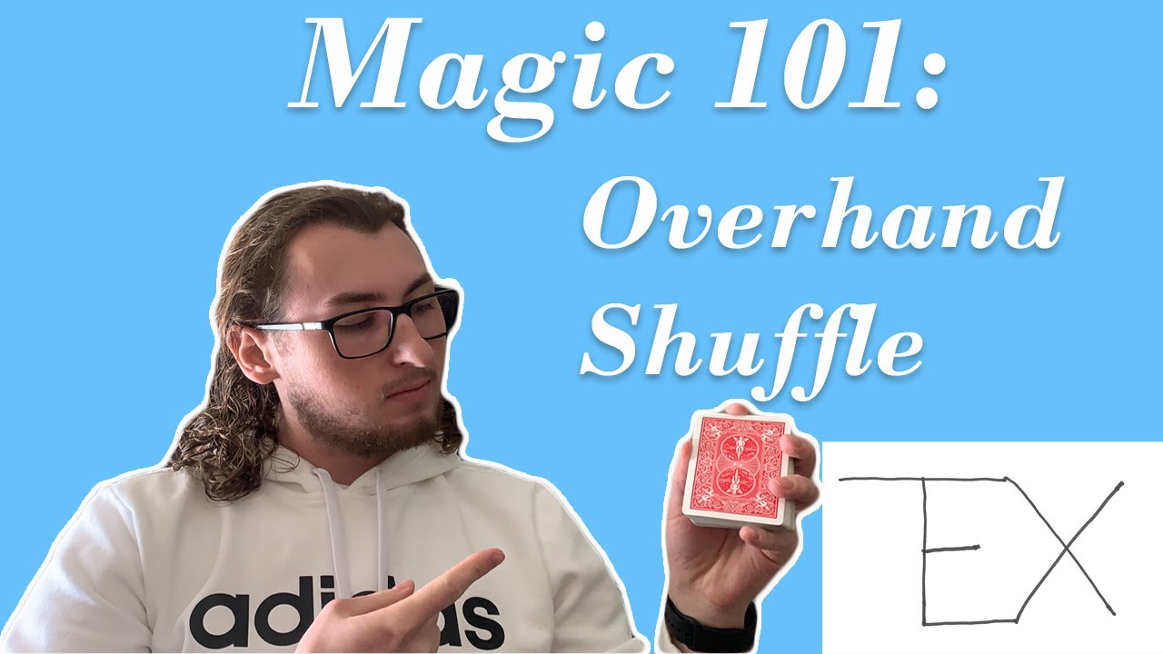 Magic 101 | How to Overhand Shuffle A Deck of Cards - YouTube