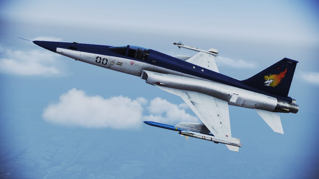 Ace Combat Infinity (Mission 2) Great Migration (F-5E Shin Kazama ...
