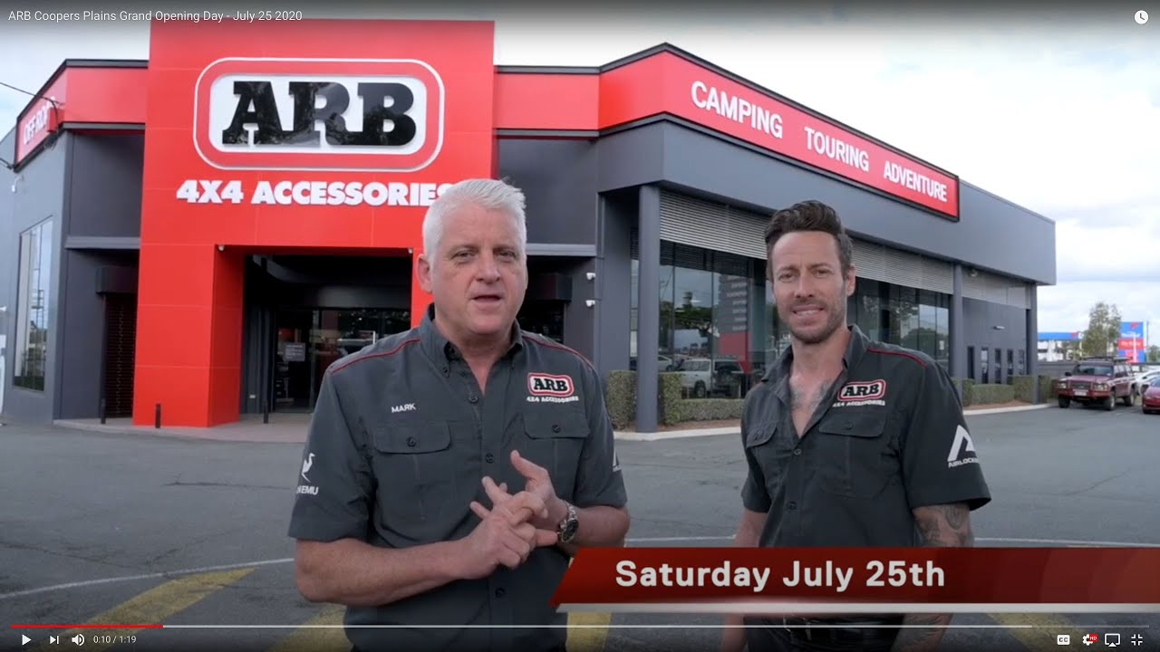 ARB Coopers Plains Grand Opening Day - July 25 2020 - YouTube