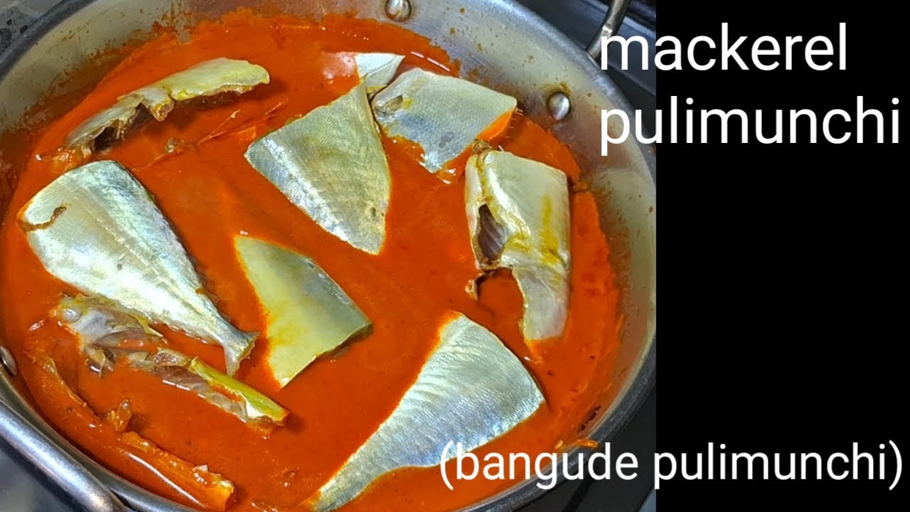 MACKEREL FISH PULIMUNCHI (Bangude pulimunchi)wow super tasty and spicy ...