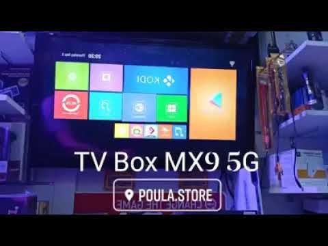 TV Box MX9 5G Android 10.1-4G RAM 32G ROM WiFi | poula.store - YouTube