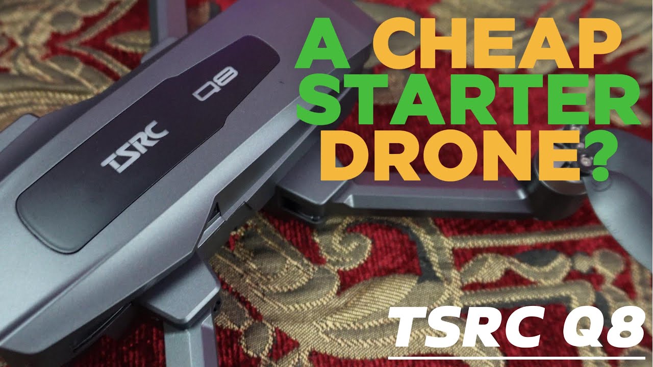 Starter Drone - TSRC Q8 Drone - YouTube