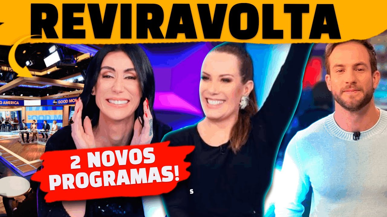 🚨REVIRAVOLTA! SBT muda tudo com dois novos programas e mexe com Regina Volpato e Michelle Barros ...