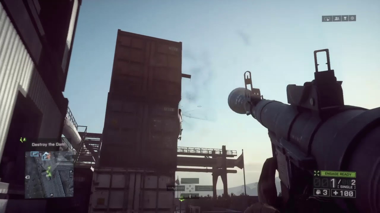 Battlefield 4 - Destroy The Dam (Hard) - YouTube