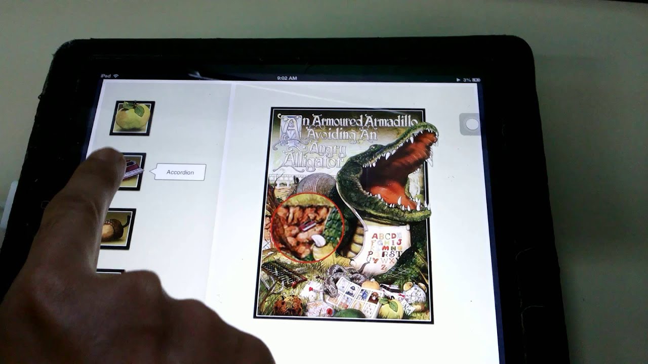 Interactive ePub - My First Animalia - YouTube