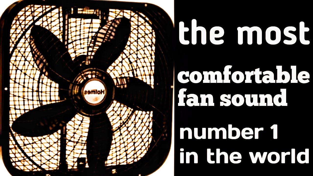 Soft fan noise to help you drift into peaceful dreams - YouTube