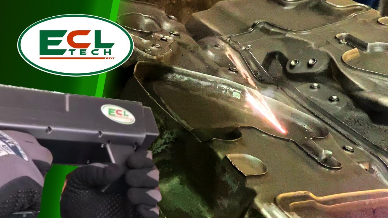 Laserowe czyszczenie form produkcyjnych | ECL Tech Polska - YouTube