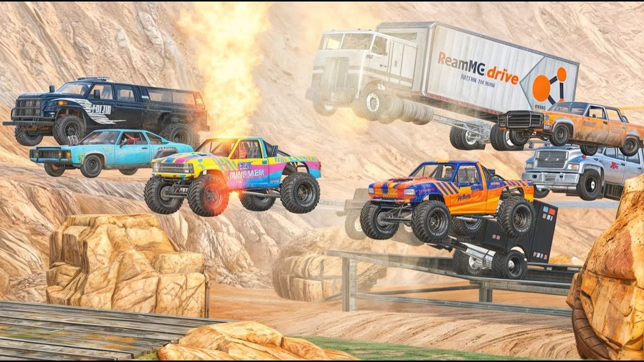 ROAD RAGE . BEAST MODE Activated ! Whelsb of Fury Unleashed in BeamNG ...