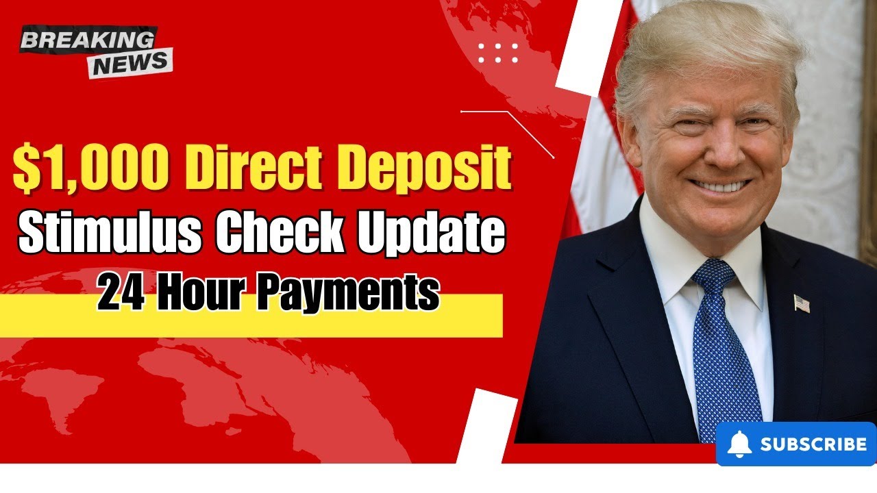 Stimulus Check: $1,000 Direct Deposit in 24 Hours for Social Security ...