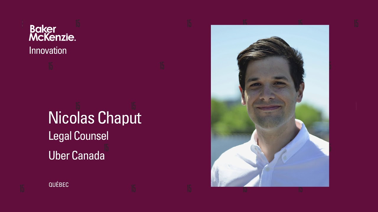 CGCA 2019 - Baker McKenzie Innovation Award: Nicolas Chaput - YouTube