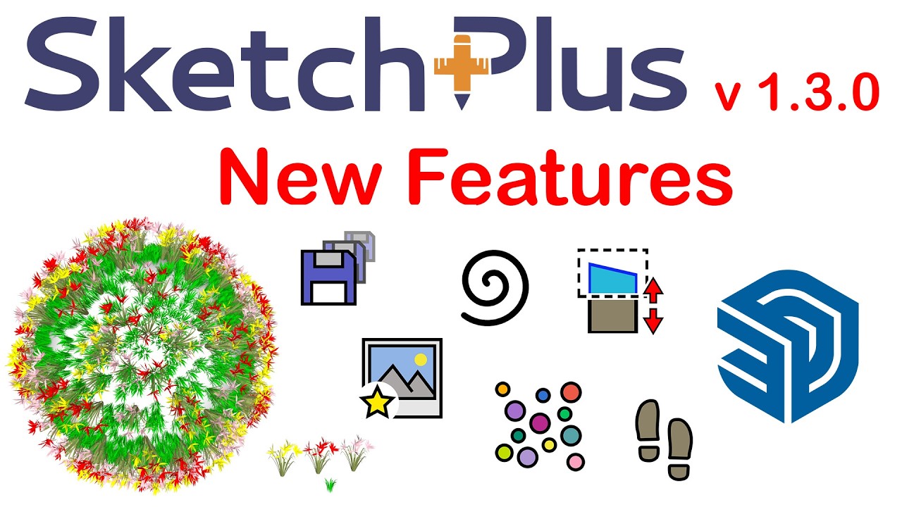 What's new in SketchPlus 1.3.0 Plugin For SketchUp - YouTube