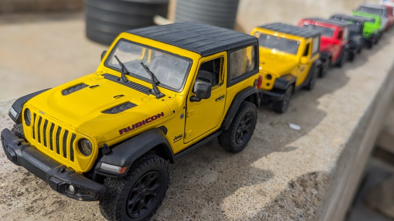 Official Scale Models Rubicon,Thar And Centy toys - YouTube