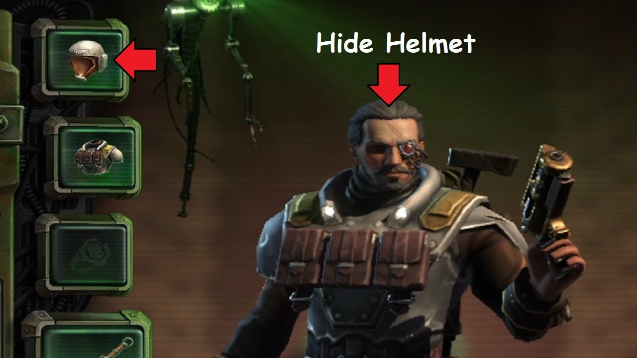 How to Hide Helmet in Rogue Trader - YouTube
