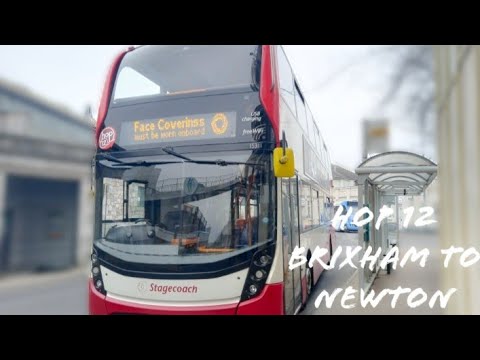 route diversion: hop 12 Brixham to Newton Abbot - YouTube