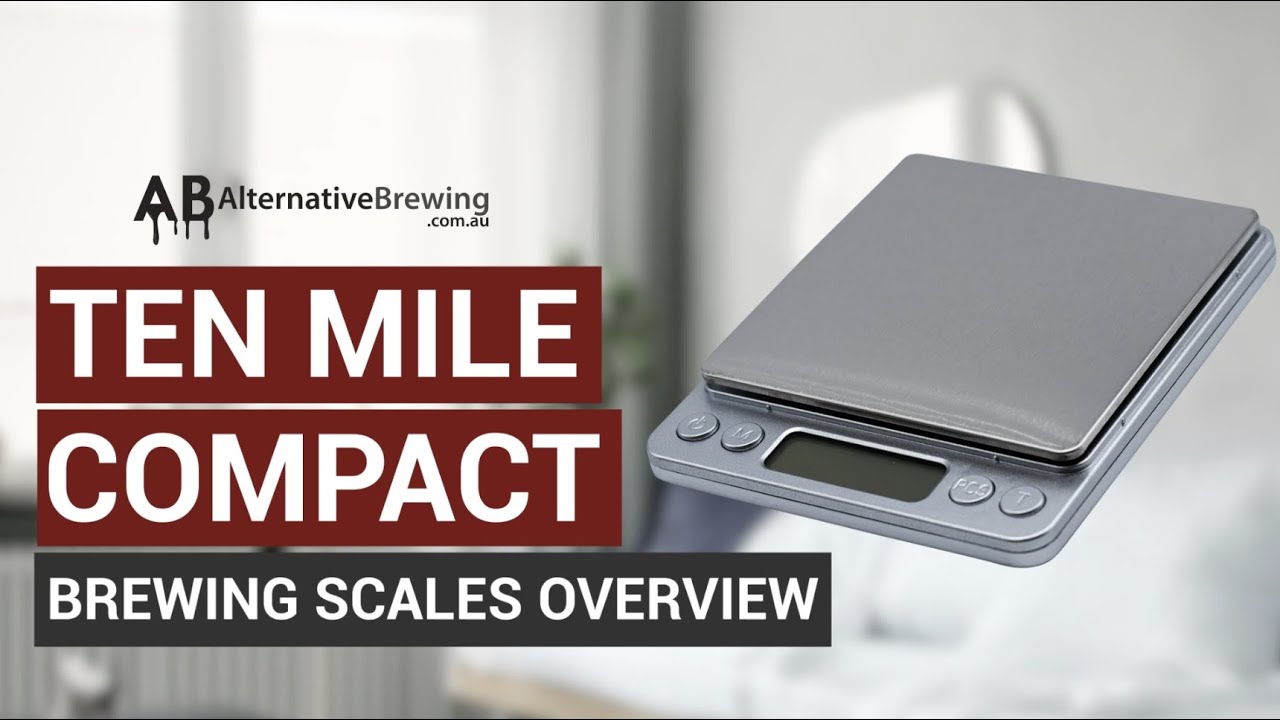 Ten Mile Compact Brewing Scales Review - YouTube