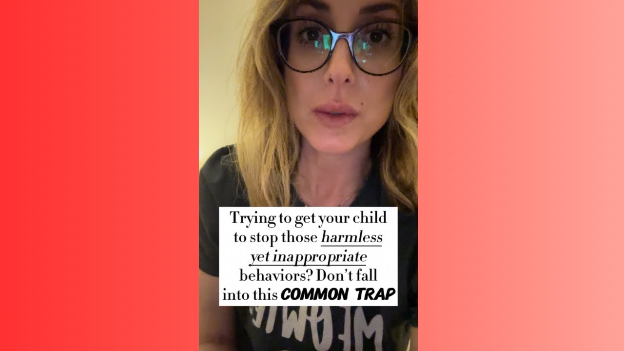 Trying to get your child to stop those harmless inappropriate behaviors ...