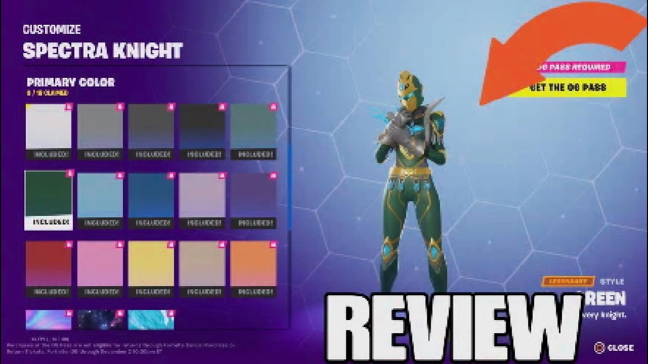 *NEW*KNIGHT SKIN*REVIEW*VIDEO! #FORTNITE - YouTube