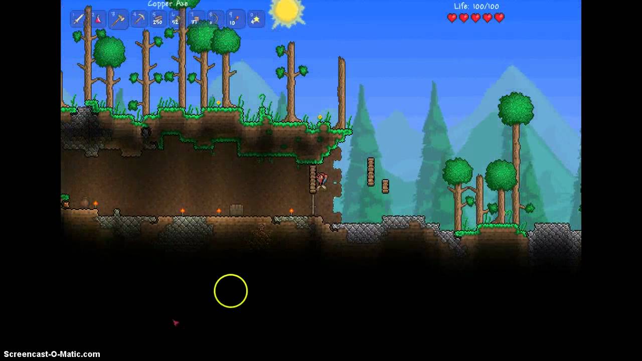 Terraria Greek Commentary Part 4 - YouTube