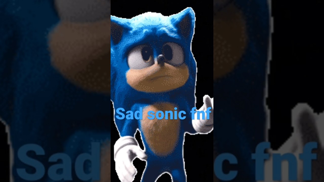 Sad sonic fnf - YouTube