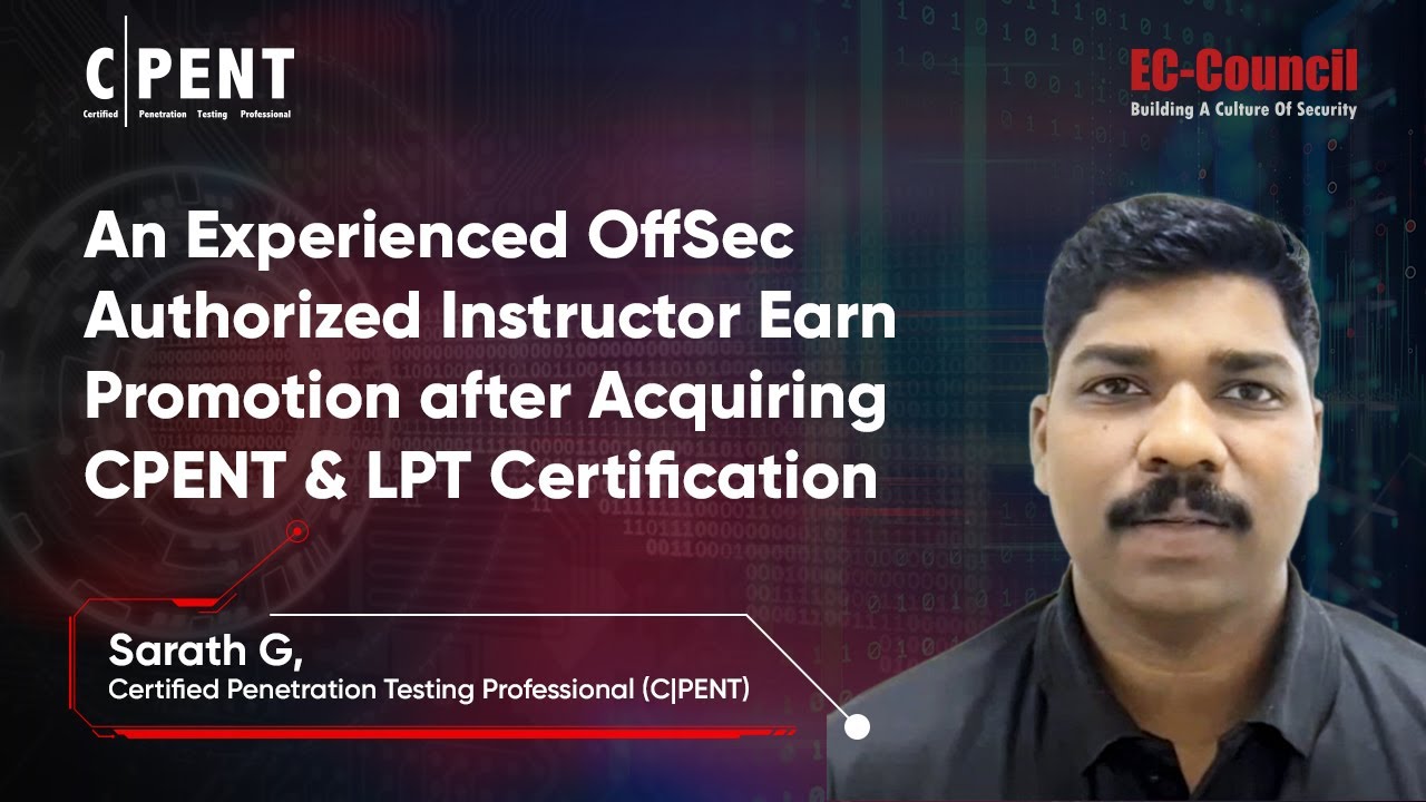 An Experienced OffSec Authorized Instructor Earn Promotion after ...