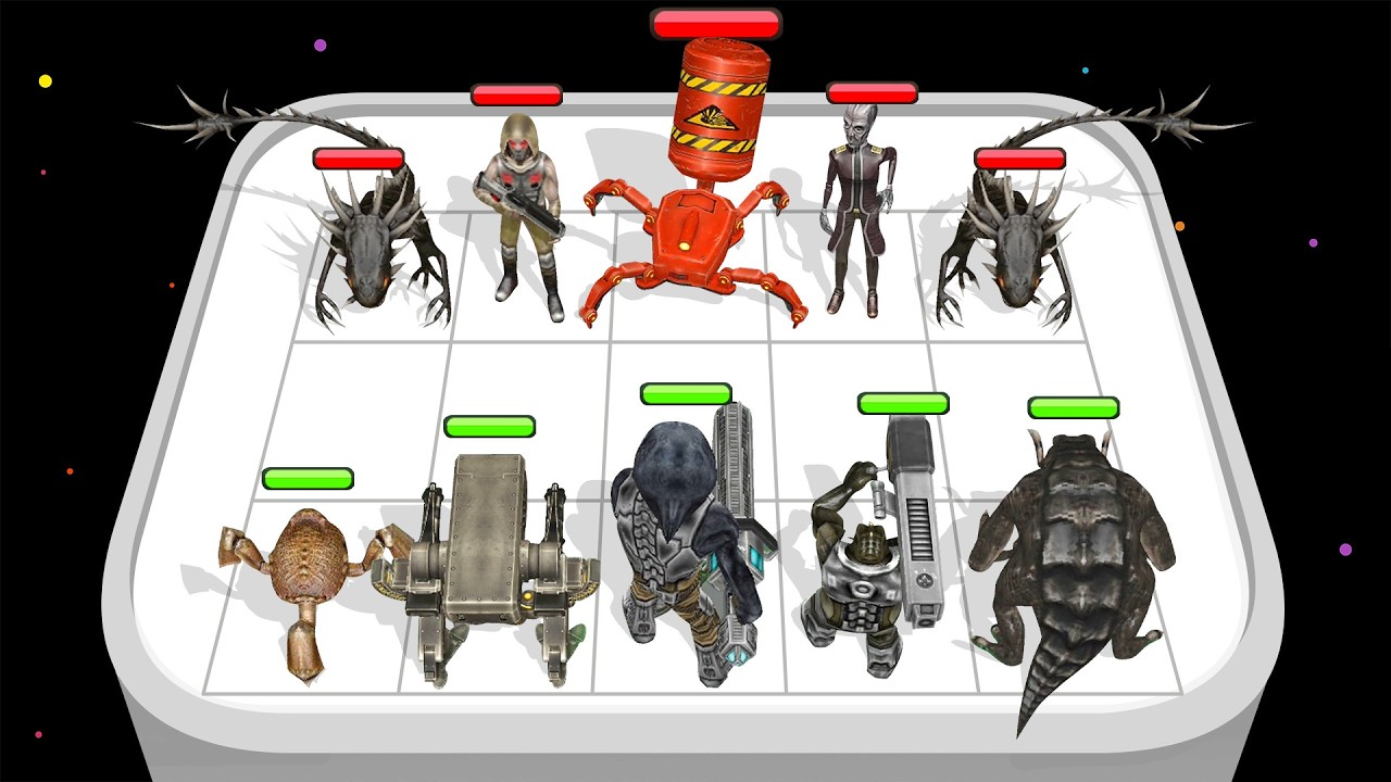 MERGE ROBOT: ALIEN MONSTER - Merge Monster 3D ⭐ Merge Battles - YouTube