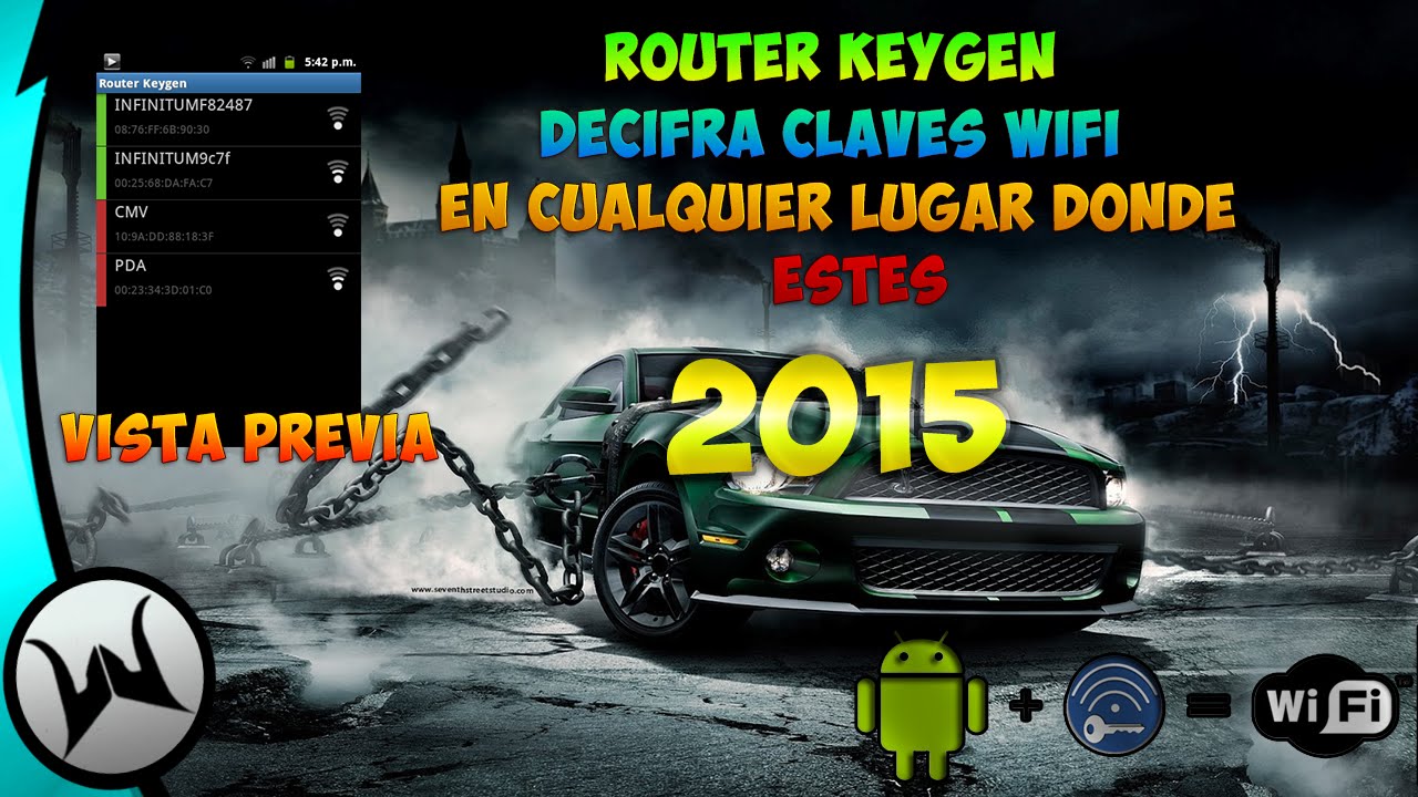 Router Keygen App PARA DESIFRAR CLAVES WIFI 2015 - YouTube