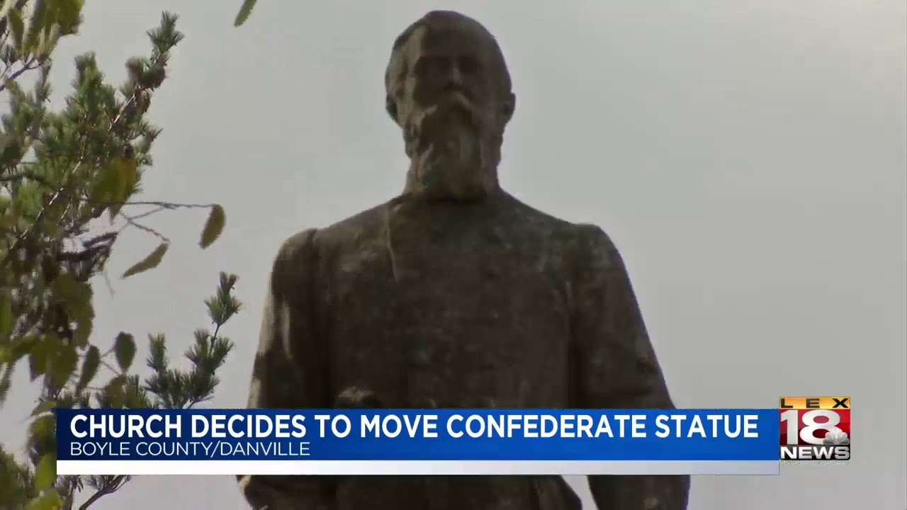 Church Decides To Move Confederate Statue - YouTube